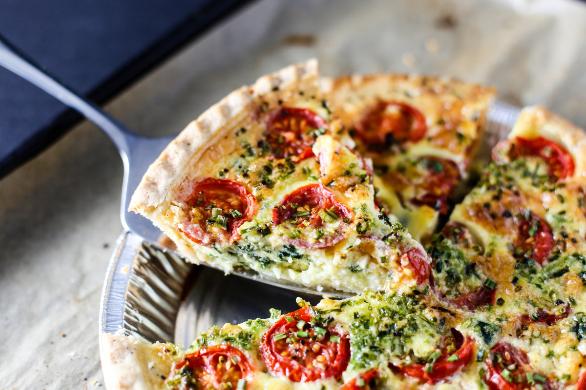 Quiche Recipe Spinach Cheese Tomato Deporecipe co